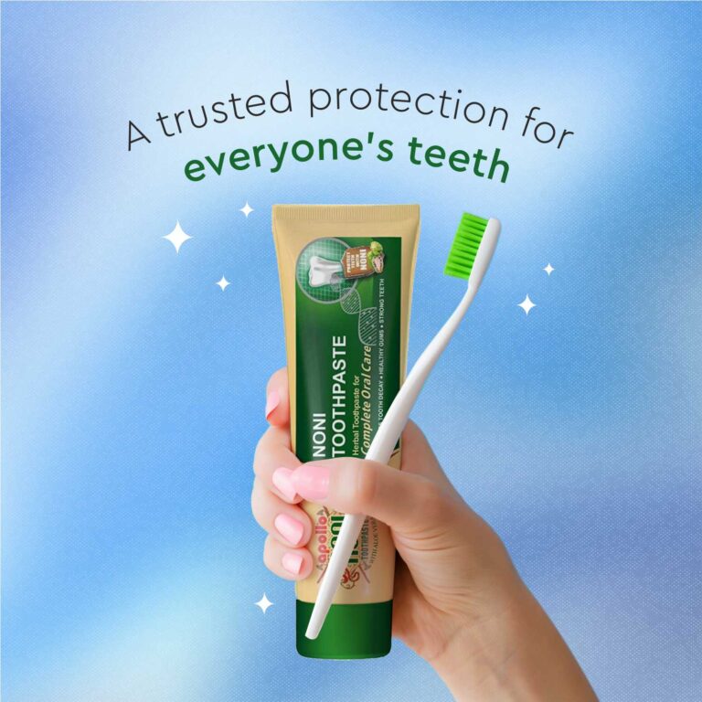 Apollo Noni Toothpaste | Herbal & Ayurvedic Toothpaste