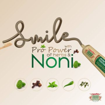 Apollo Noni Toothpaste - Packaging Size:75gm - Rs.55/- Box